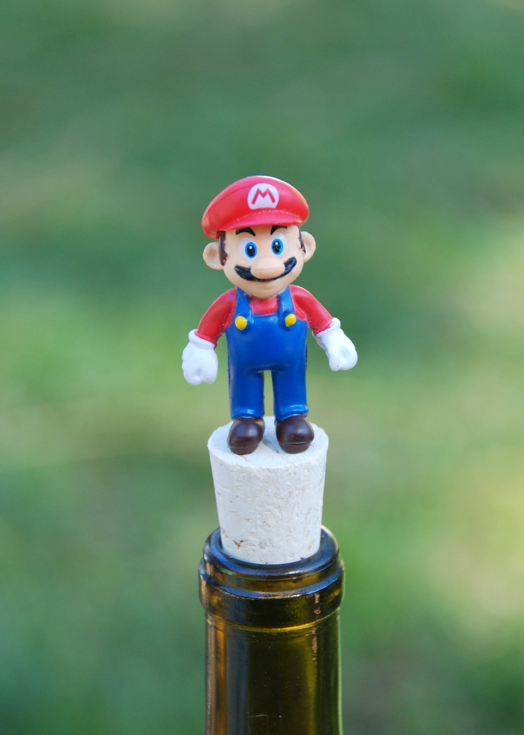 Mario Wine Bottle Stopper Super Mario Brothers - Etsy