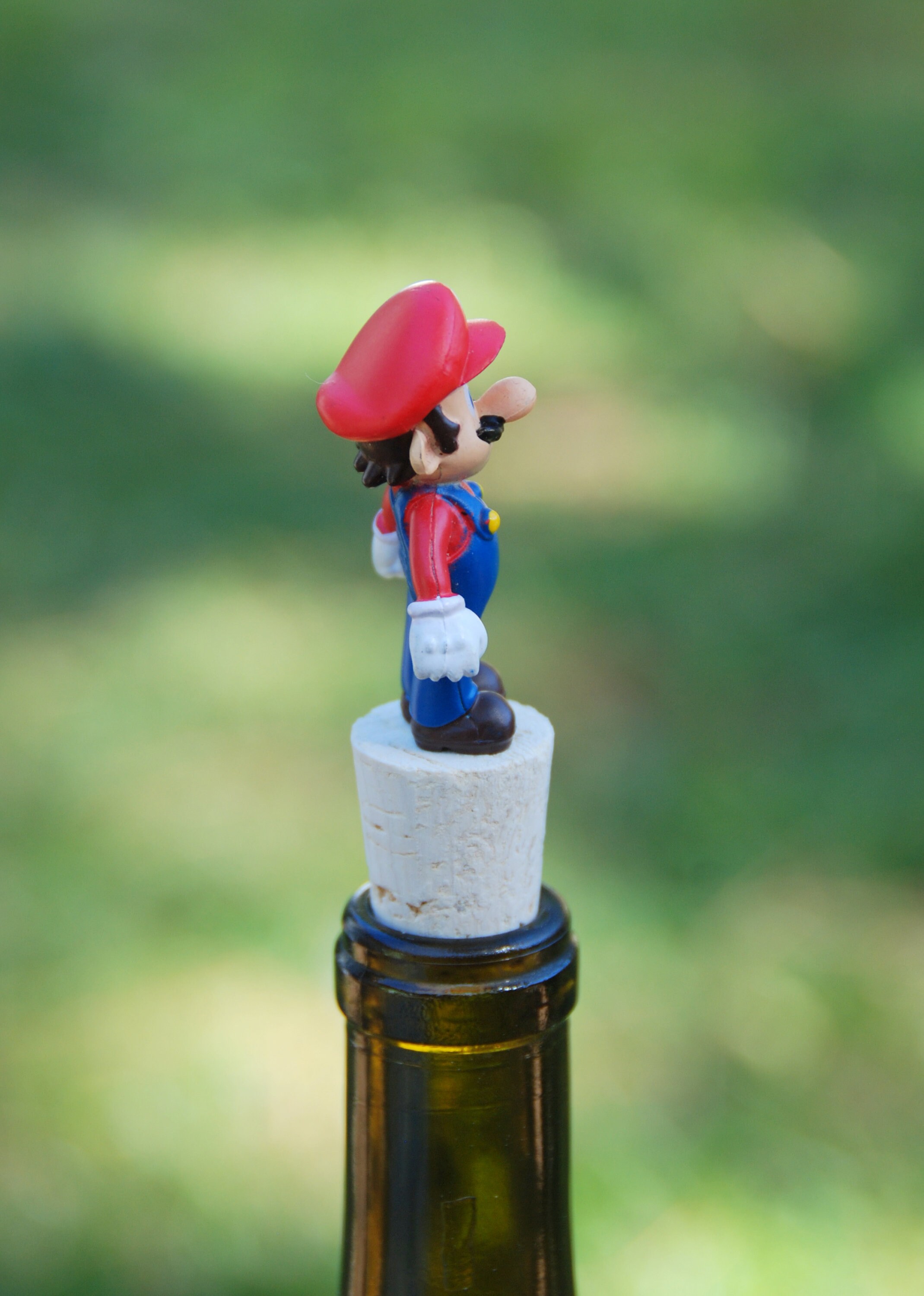 Mario Wine Bottle Stopper Super Mario Brothers - Etsy