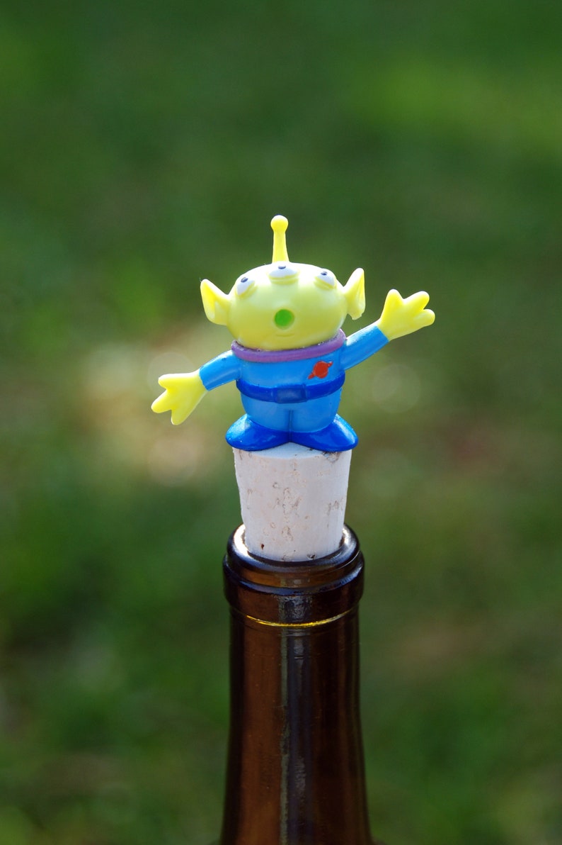 Toy Story Alien Wine Bottle Stoppers Disney - Etsy
