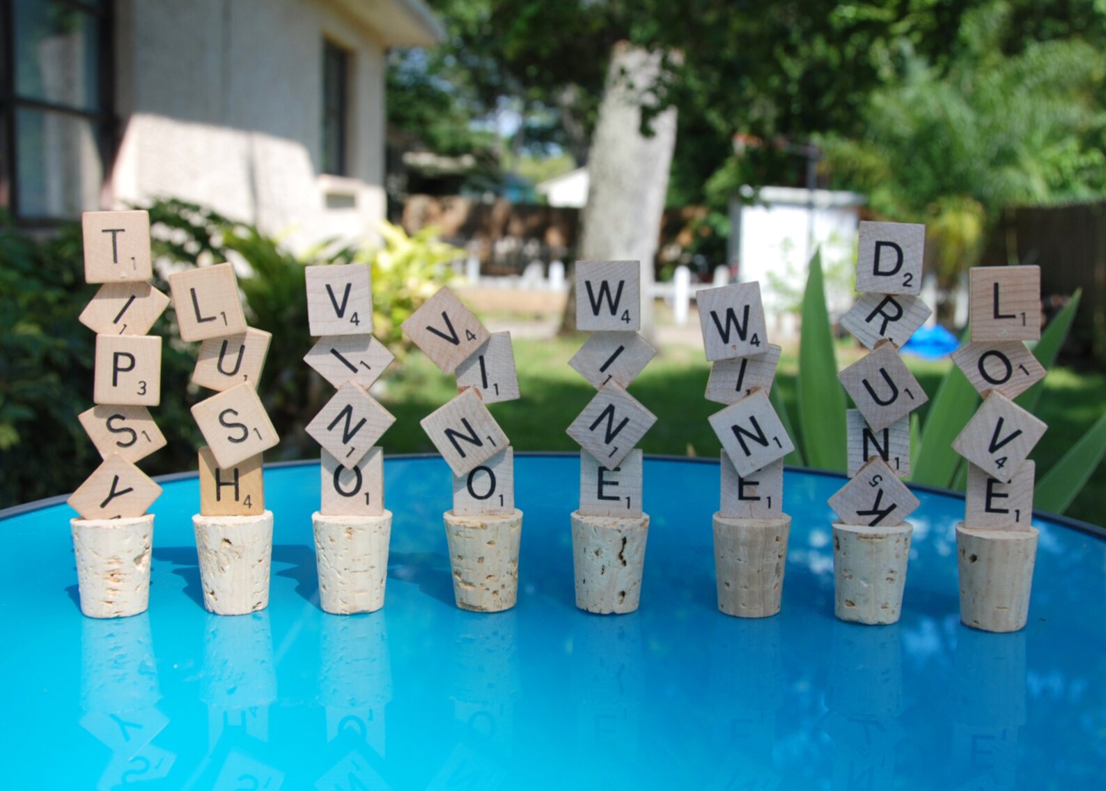 Scrabble Wine Bottle Stopper - Etsy