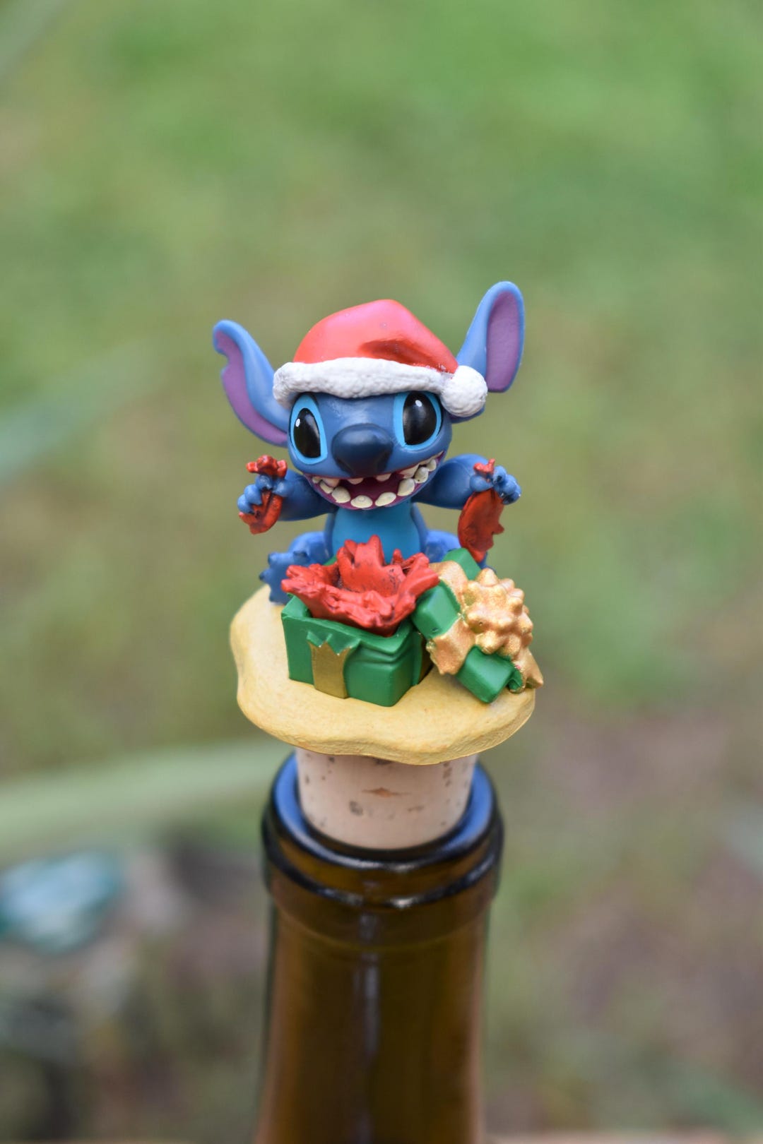 Disney Wine Bottle Stopper, Lilo & Stitch, Christmas Presents - Etsy
