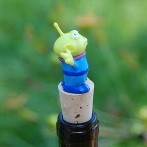 Toy Story Alien Wine Bottle Stoppers Disney - Etsy