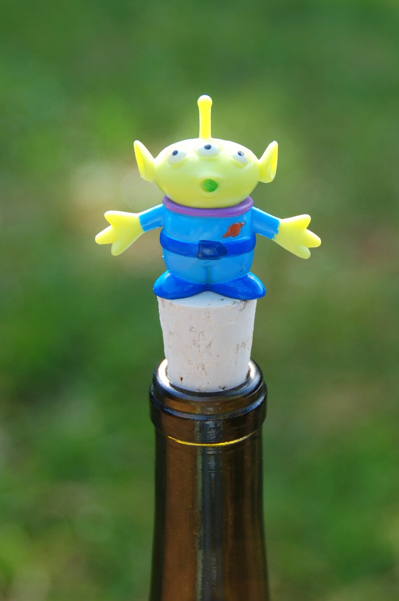 Toy Story Alien Wine Bottle Stoppers Disney - Etsy