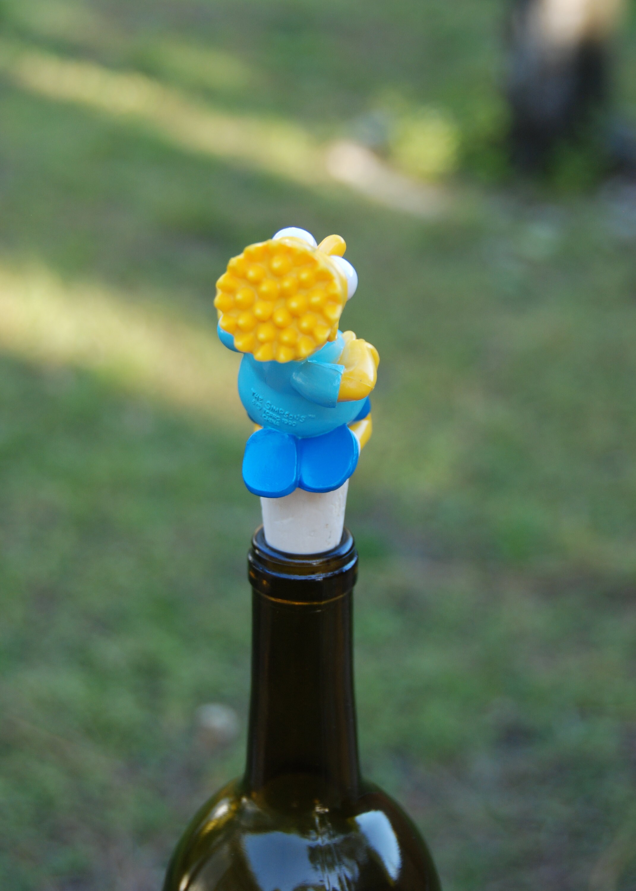 Bart Simpson Wine Bottle Stopper the Simpsons | Etsy