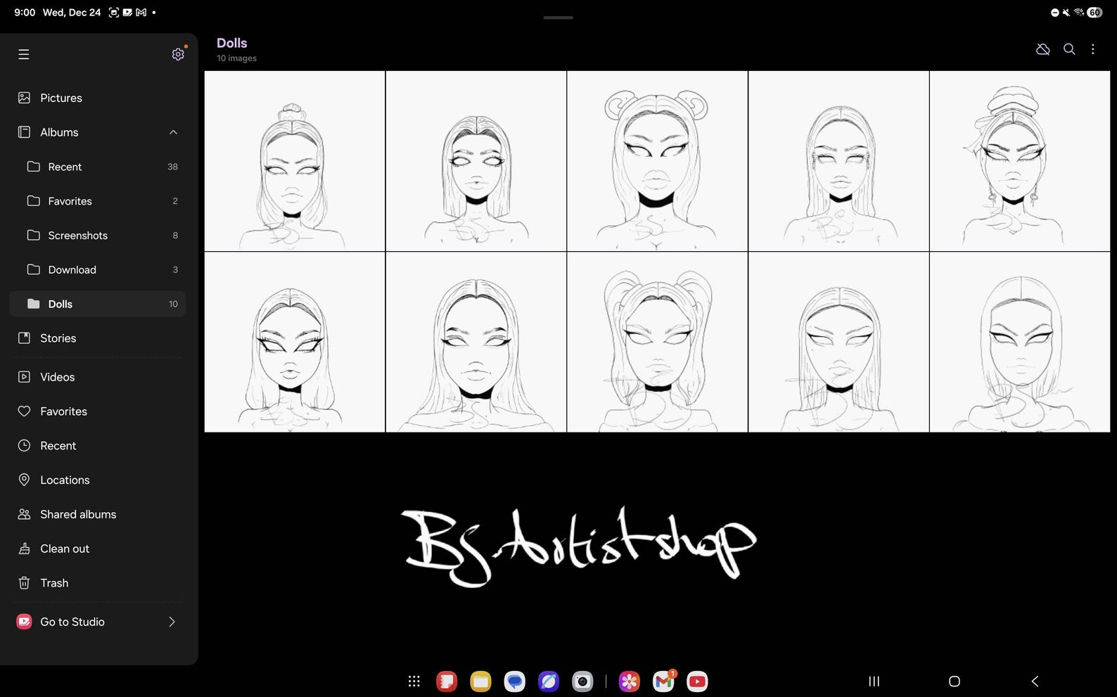 Clean Face Base Templates - 10 PDF Face Drawing Kit for Artists - Etsy