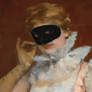 Printable Glamorous Woman Art Vintage Spanish Masquerade Ball Portrait ...