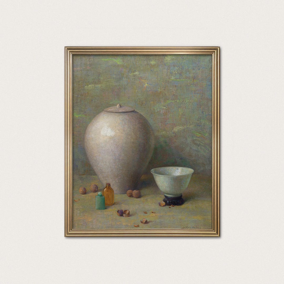 Printable Modern Still Life Art - Neutral Vintage Decor Digital Print ...