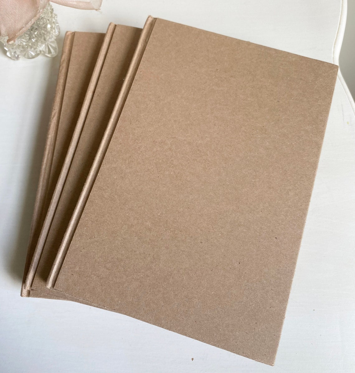 Natural Journal Notebook Plain Lined | Etsy