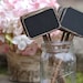 Chalkboard Table Numbers Rustic Chalkboard Signs Sticks, Set of 10 - Etsy