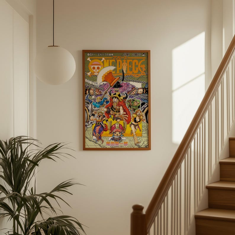 One Piece Elbaph Arc Poster | Straw Hat Pirates & Loki Volume 111 ...