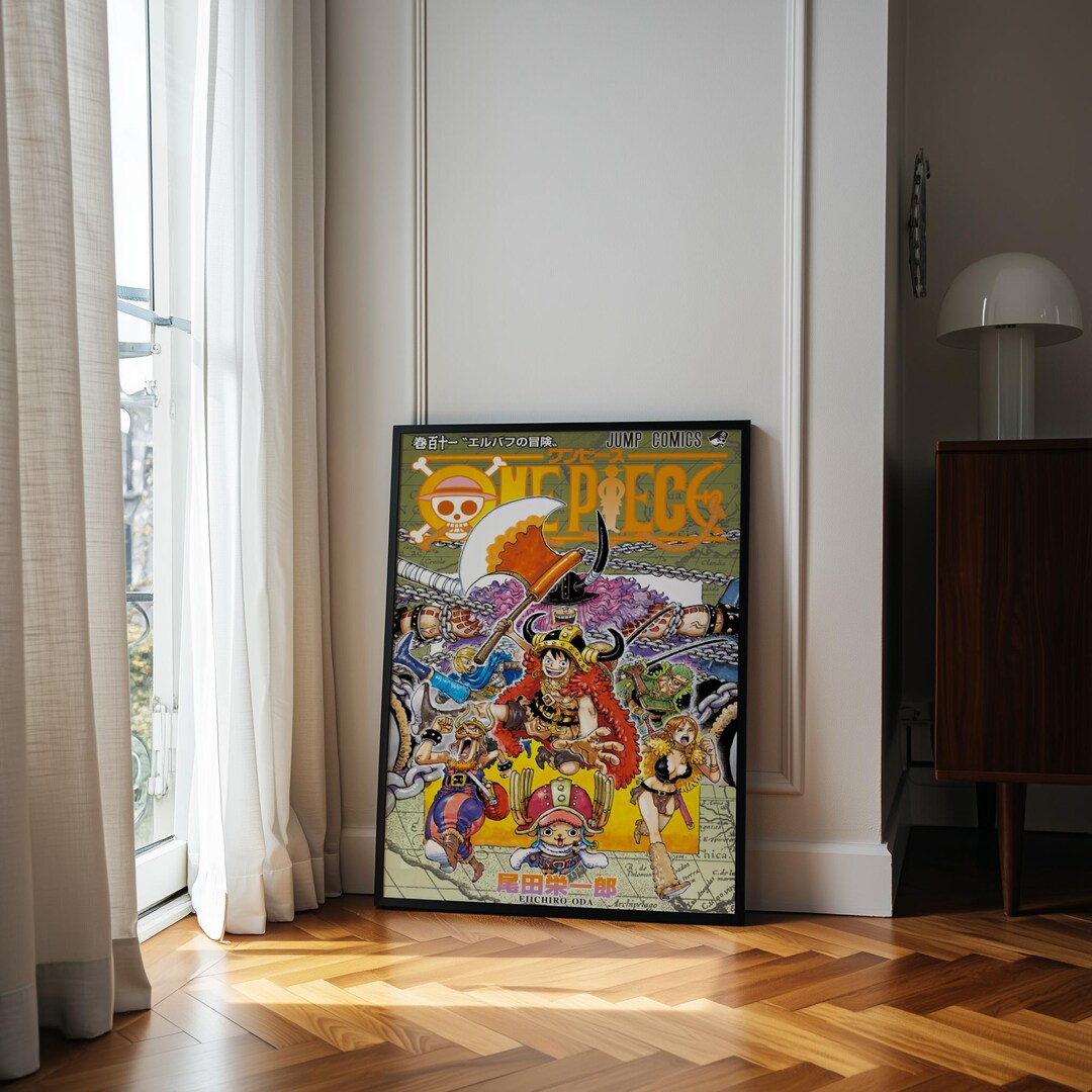 One Piece Elbaph Arc Poster | Straw Hat Pirates & Loki Volume 111 ...