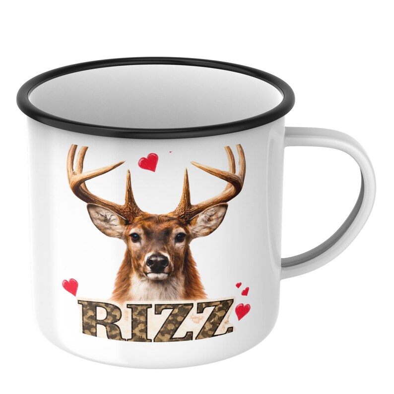 RIZZ Buck Valentine Design | Camo Deer Art (SVG PNG Digital Download ...
