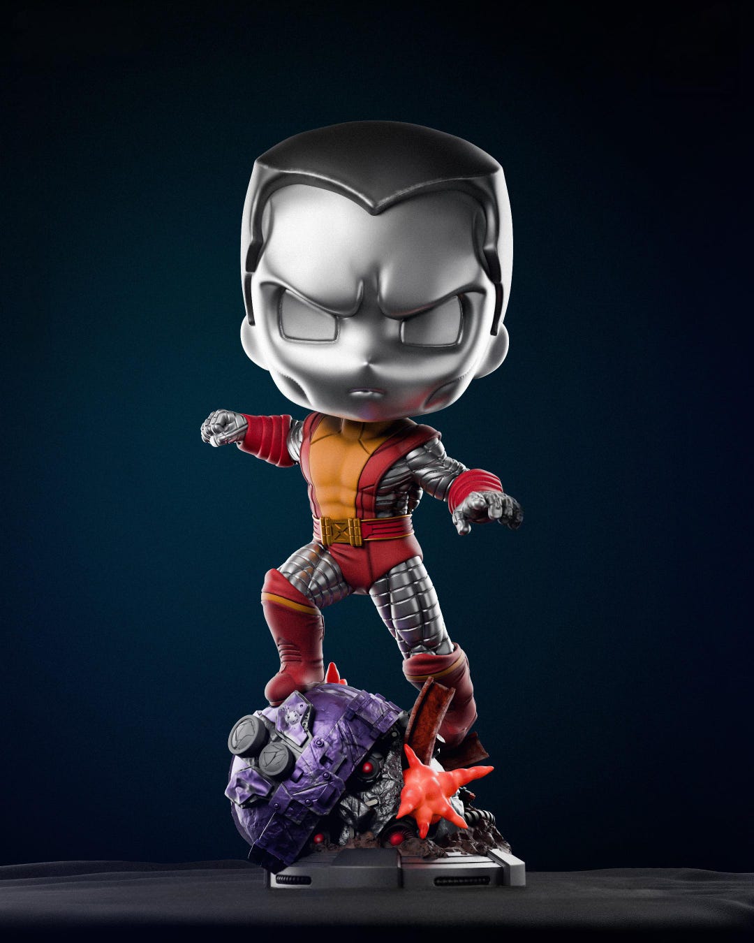 Colossus – Chibi | Steel Giant Cuteness STL Statue | 3D Print Model ...