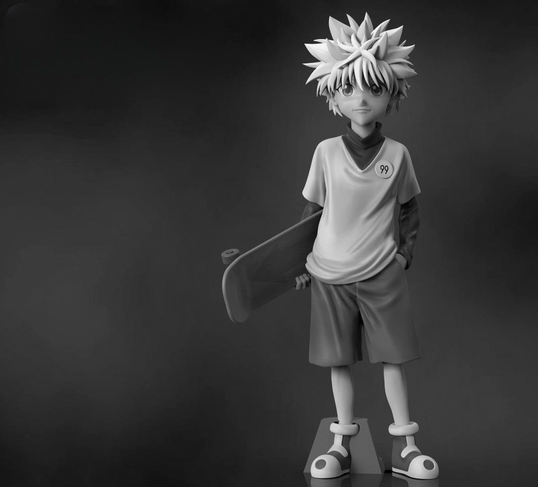 Hunter X Hunter – Killua Zoldyck (variant 1) | Silent Step Assassin STL ...