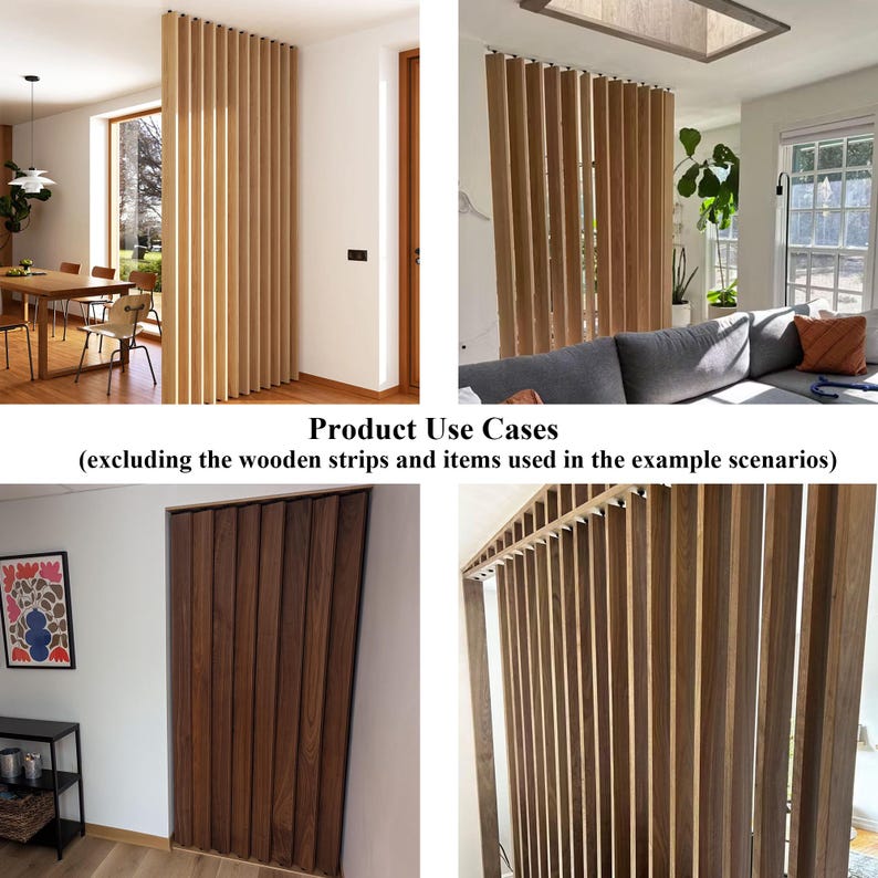20-pack Rotating Slat Wall Hardware Kit DIY Swivel Room Divider System ...