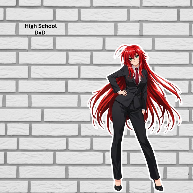 Rias Gremory Standee | High School Dxd Life-size Cutout (digital ...