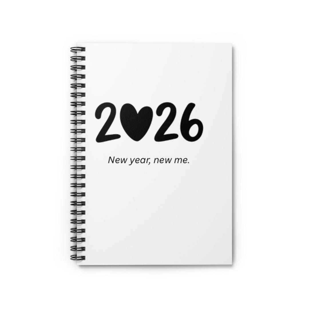 2026 Heart New Year Notebook | Spiral Notebook - Etsy