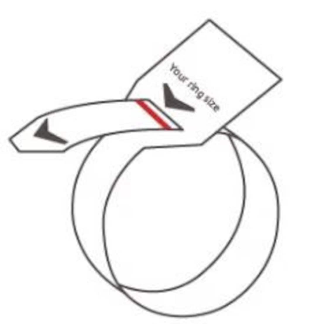 Printable Ring Sizer - Instant Digital Download - Find Your Ringsize - Etsy