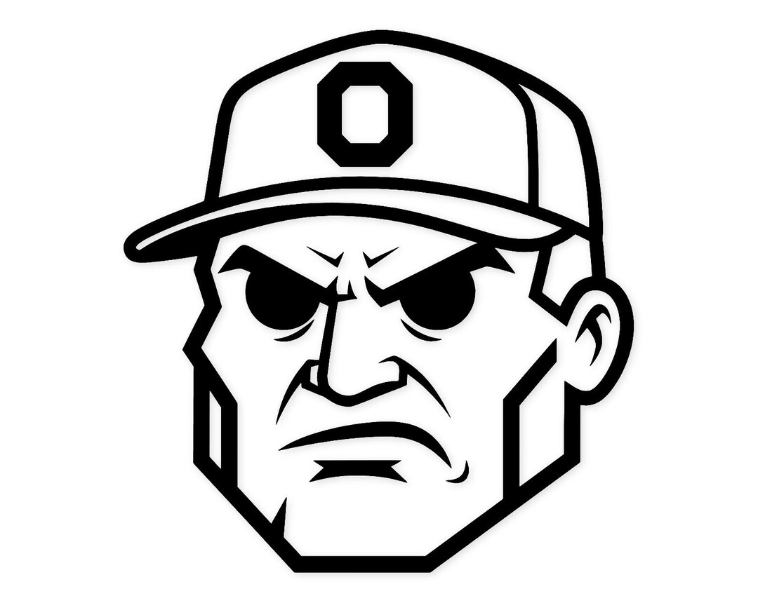 Brutus Buckeye Svg: Bold Icon for Cut Files - Etsy