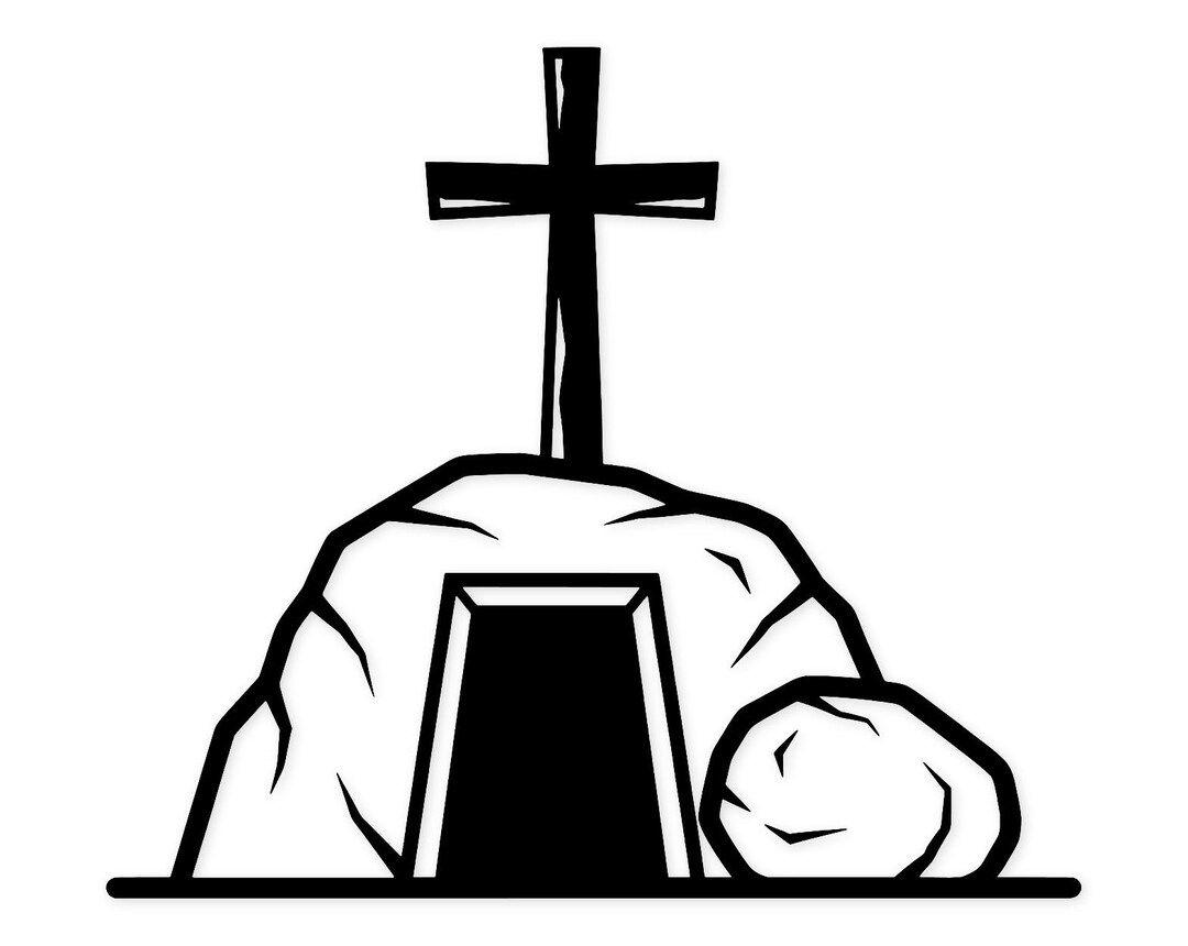 Resurrection Svg: Bold Design for Easter Celebrations - Etsy