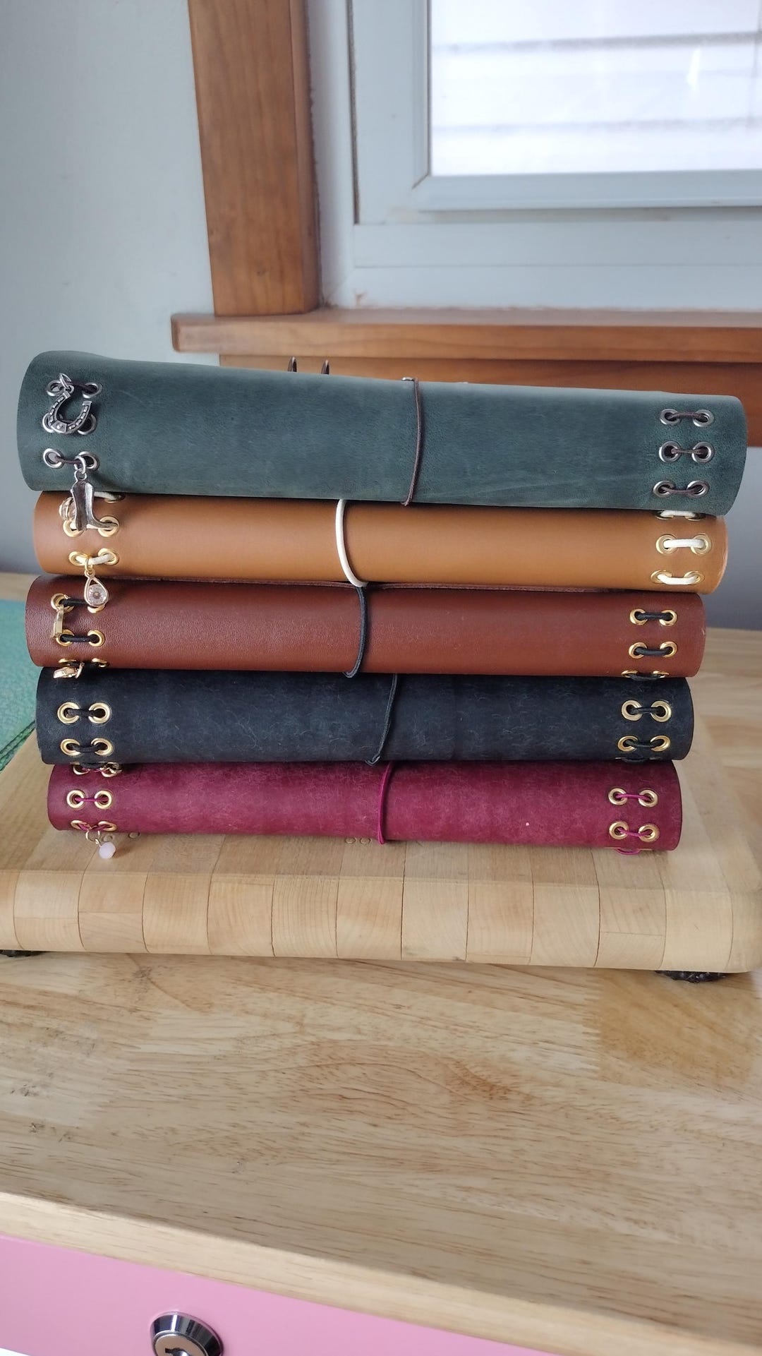 Custom Made Leather Journals - Etsy