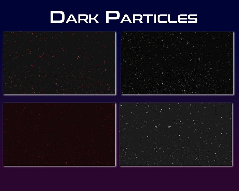 Dark Particle Animated Background | Seamless Loop Atmospheric Texture ...