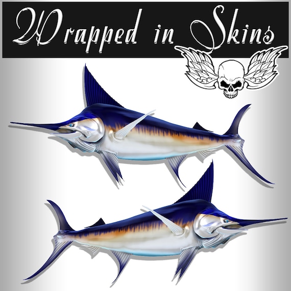 50 Swordfish RV Decals Boat Graphics Set of 2 | Etsy