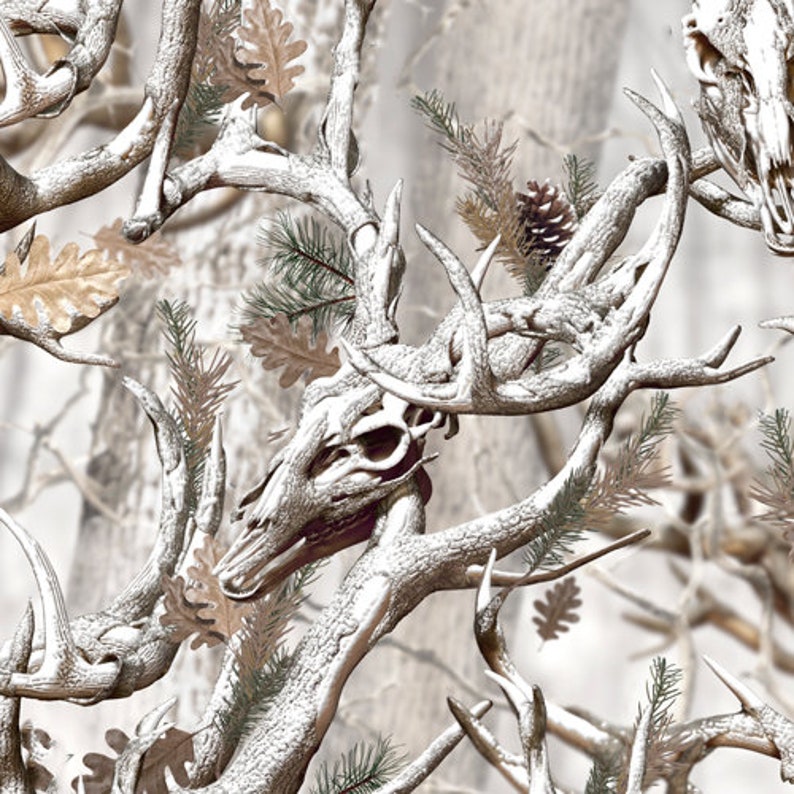 Rocker Wrap Deer Skull Camo Graphics Truck Side Decals Truck | Etsy