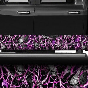 Rocker Panel Decals Rocker Panel Wrap Pink Camo Skull Camo Pink ...