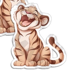 Baby Tiger Decals Stickers Cub Stickers Truck Camper Car Baby Young ...