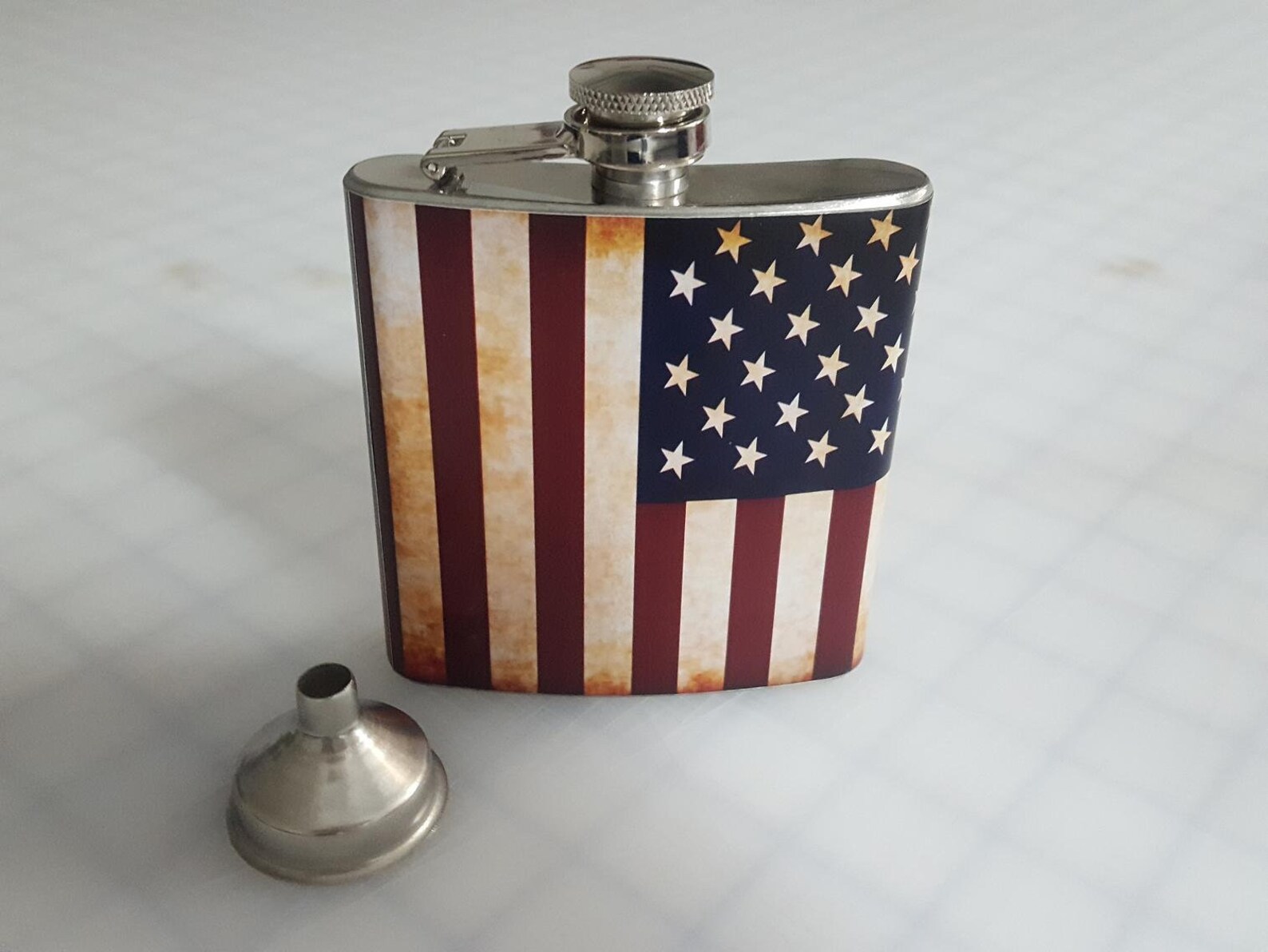 American Flag Flask for Weddings Party Gifts Groomsman - Etsy