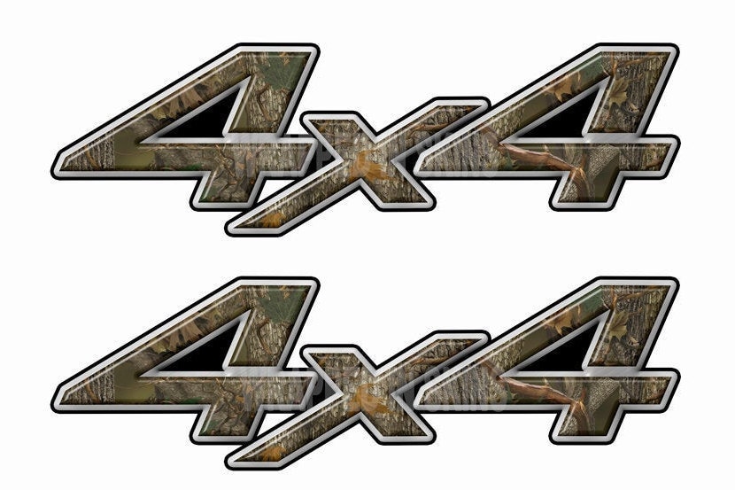 Realtree Camo Truck Decals