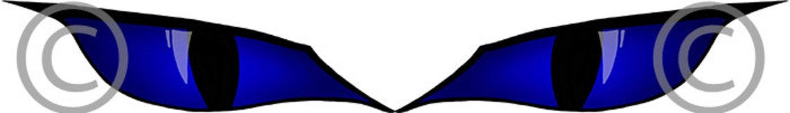 Monster Eye Stickers Dragon Eyes Lizard Eyes Demon Eyes Evil - Etsy