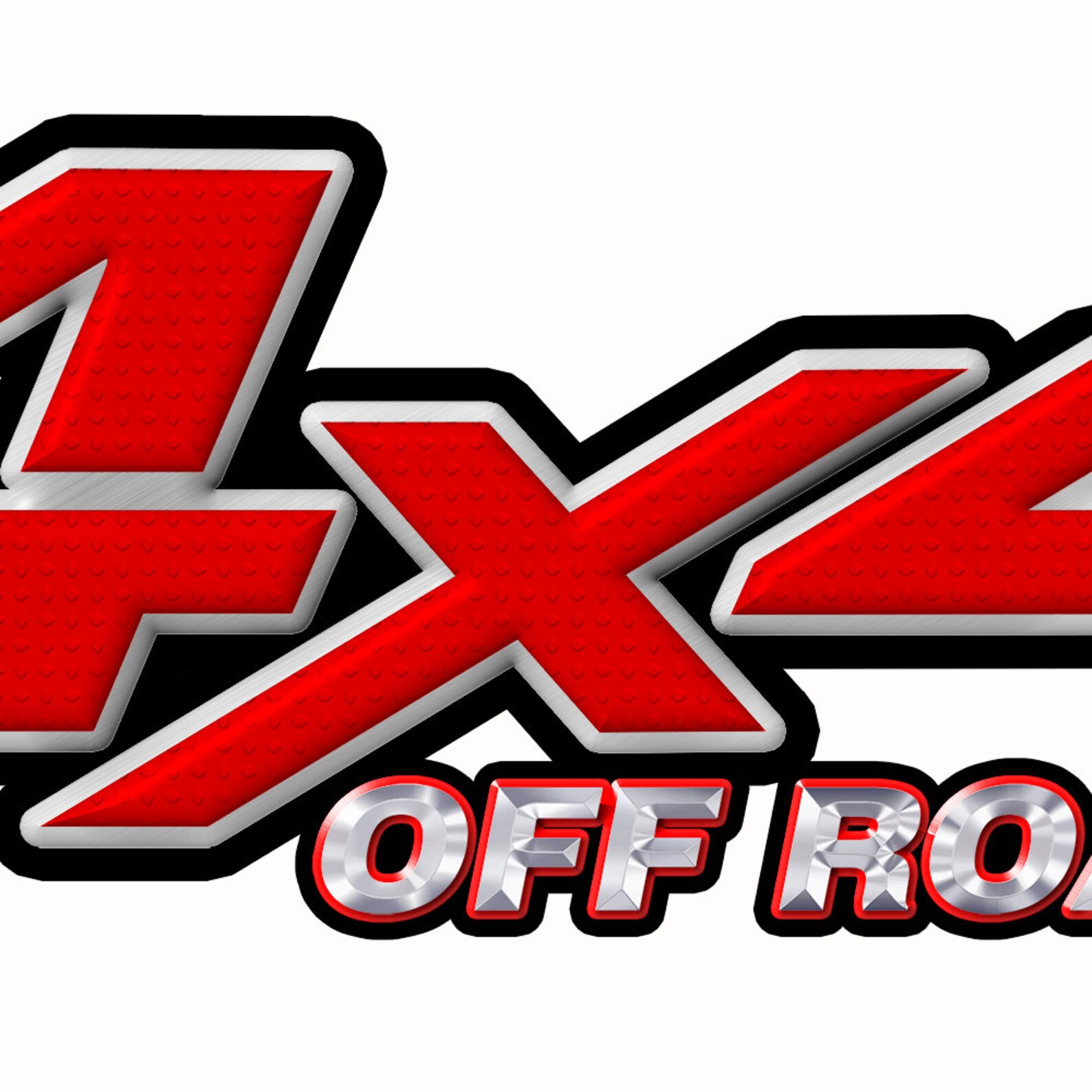 4x4 off Road Truck Bed Decals RED Set of 2 Vinyl Graphic | Etsy