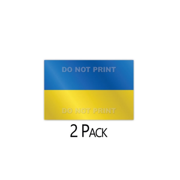 Ukraine Flag Sticker - Etsy
