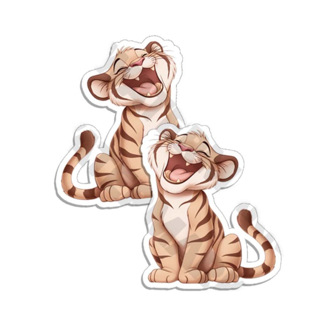 Baby Tiger Decals Stickers Cub Stickers Truck Camper Car Baby Young ...