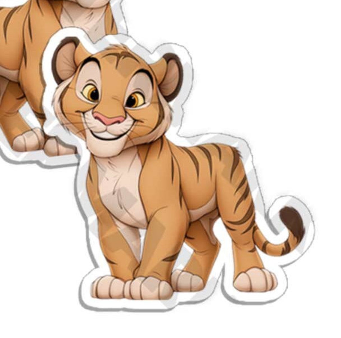 Tiger Cub Decals Stickers Baby Stickers Truck Camper Car Baby Young ...