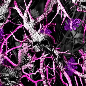 Pink Camo Rocker Wrap Pink Skull Camo Truck Accessory Truck Side Decals ...