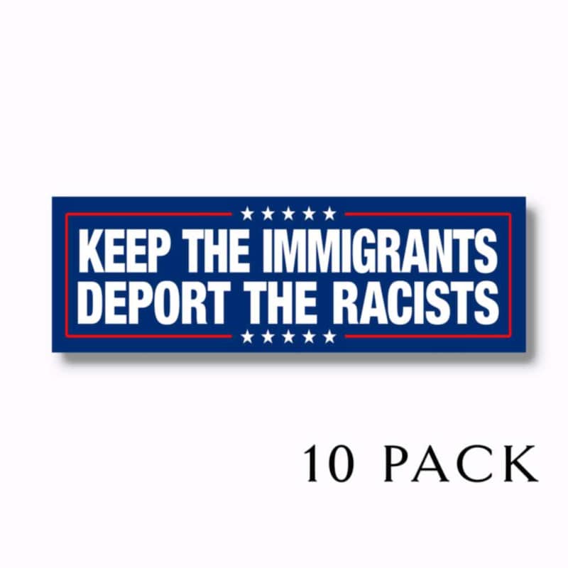 Immigrants Bumper Stickers - Etsy