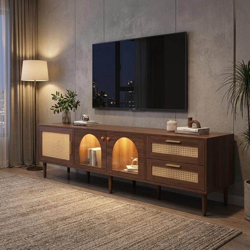 Wood Tv Stand 80 Inch - Etsy