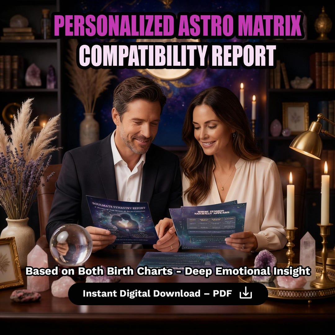 Personalized Astro Matrix Compatibility Report PDF | Relationship ...