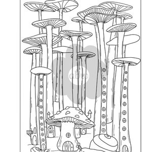 The Enchanted Grove: A Coloring Book of an Enchanted Garden and Its ...