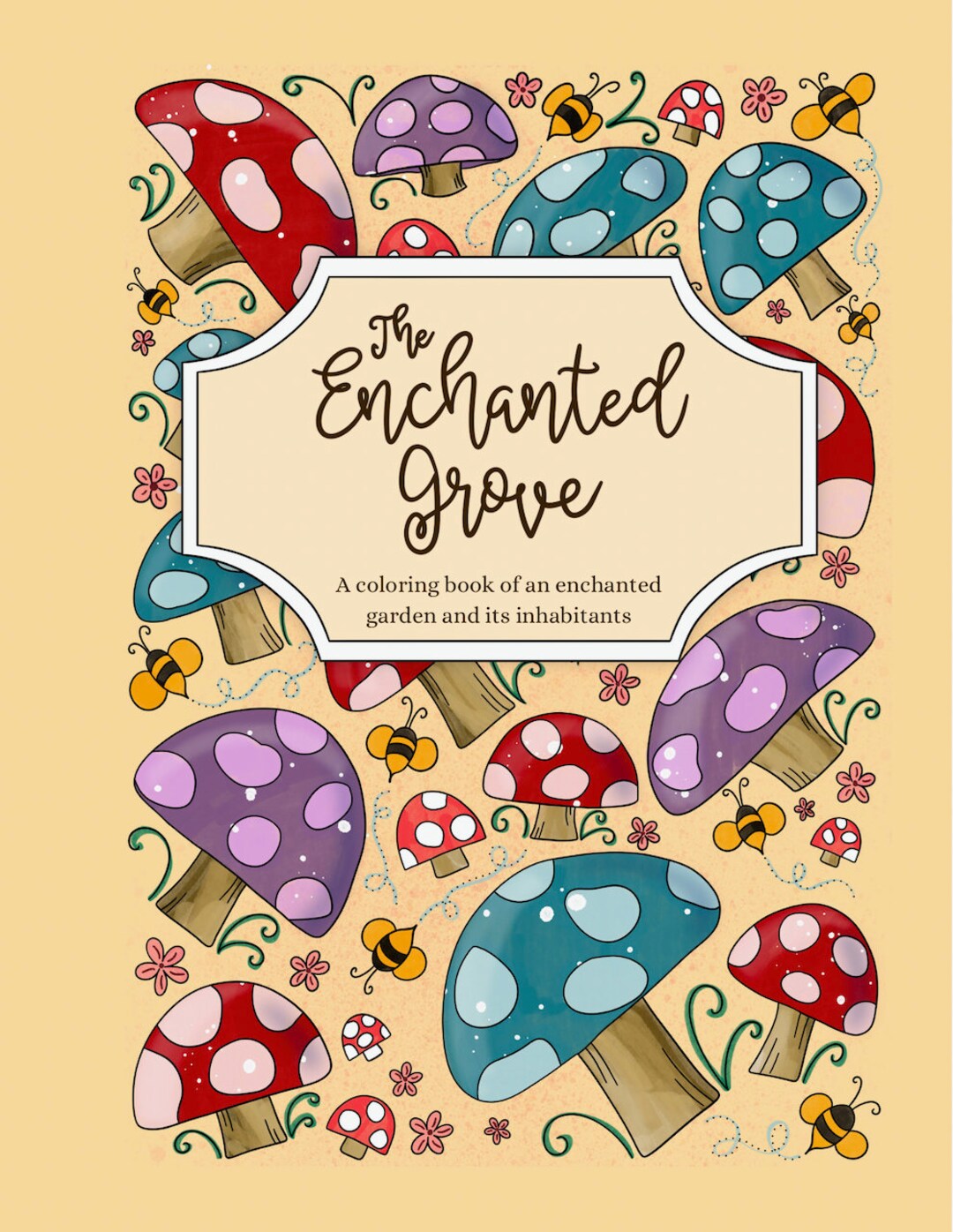Digital Download | the Enchanted Grove: A Coloring Book of an Enchanted ...