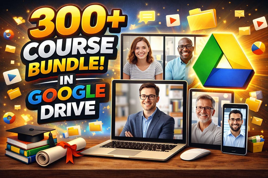 300+ Premium Courses Bundle | Complete Skills Learning Package - Etsy