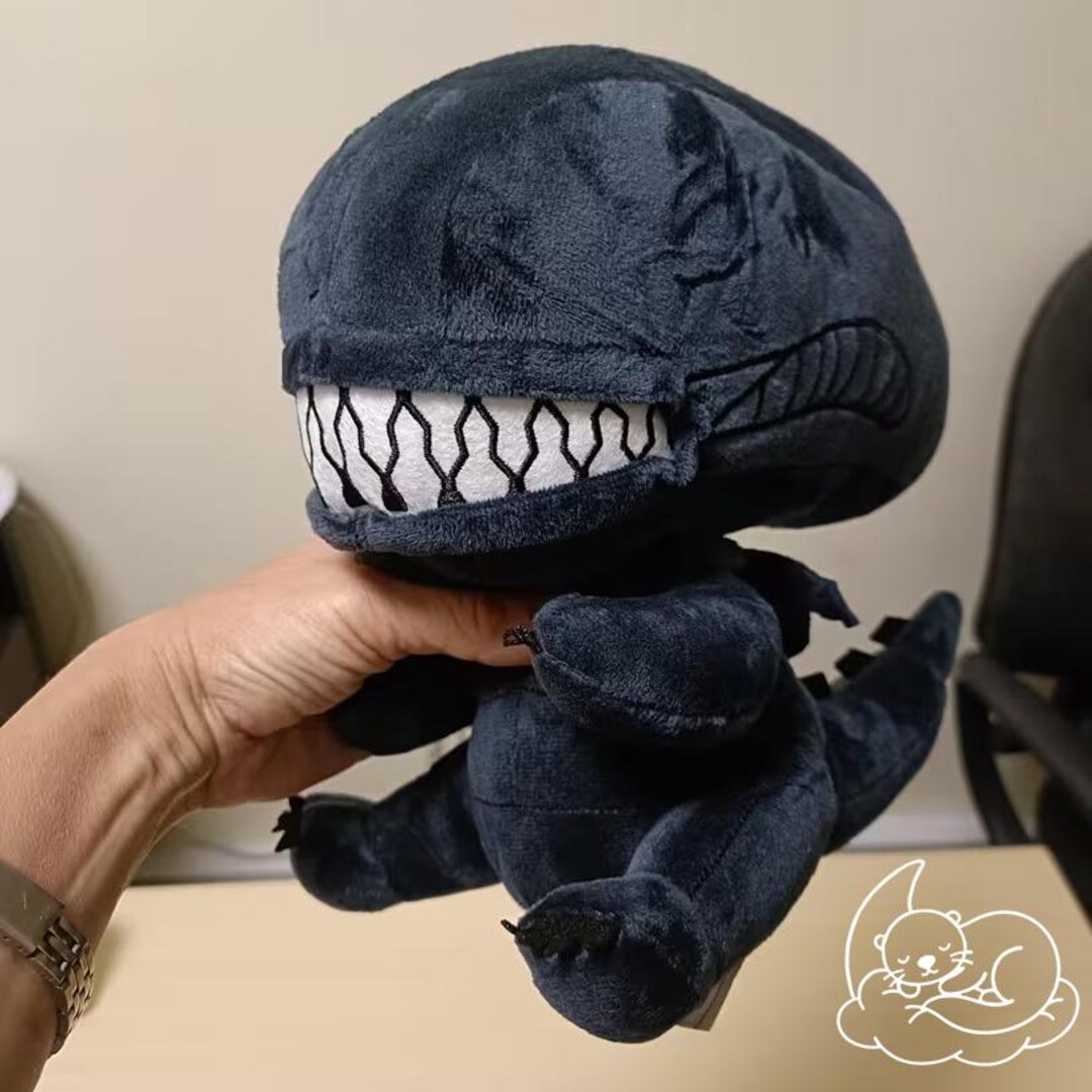 Chibi Star Beast Plushie · Dark Navy Sci-fi Stuffed Animal · Cute Space ...