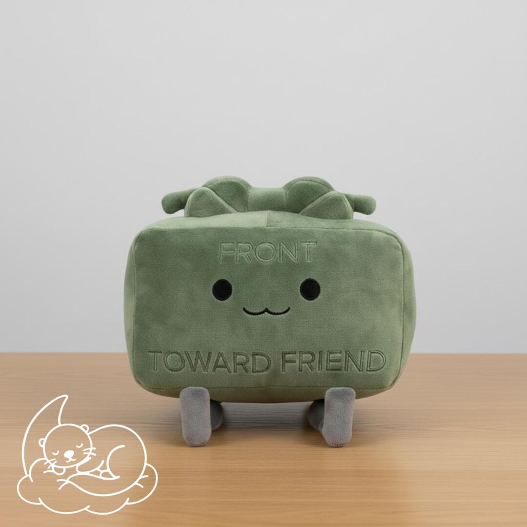 Clay the Claymore Plush · 20cm Kawaii Green Square Doll · Premium ...