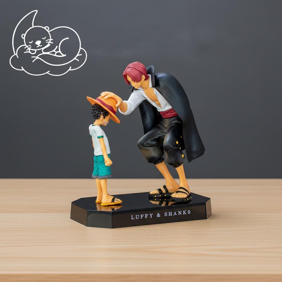The Vow: Shanks & Young Luffy 18cm Statue · Emotional Scene Figure ...