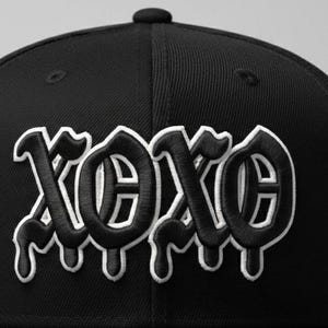 XOXO Hat Embroidery Design 3D Puff (digital Download) - Etsy