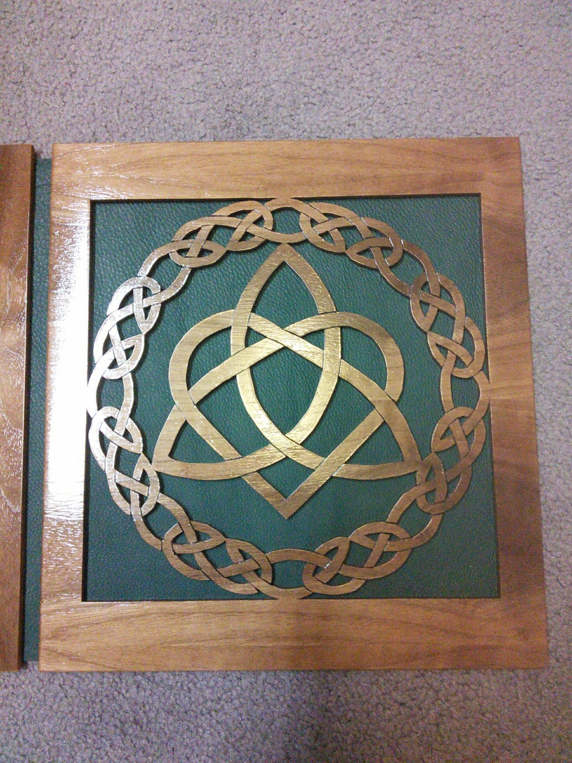 Celtic Trinity Knot With Heart - Etsy