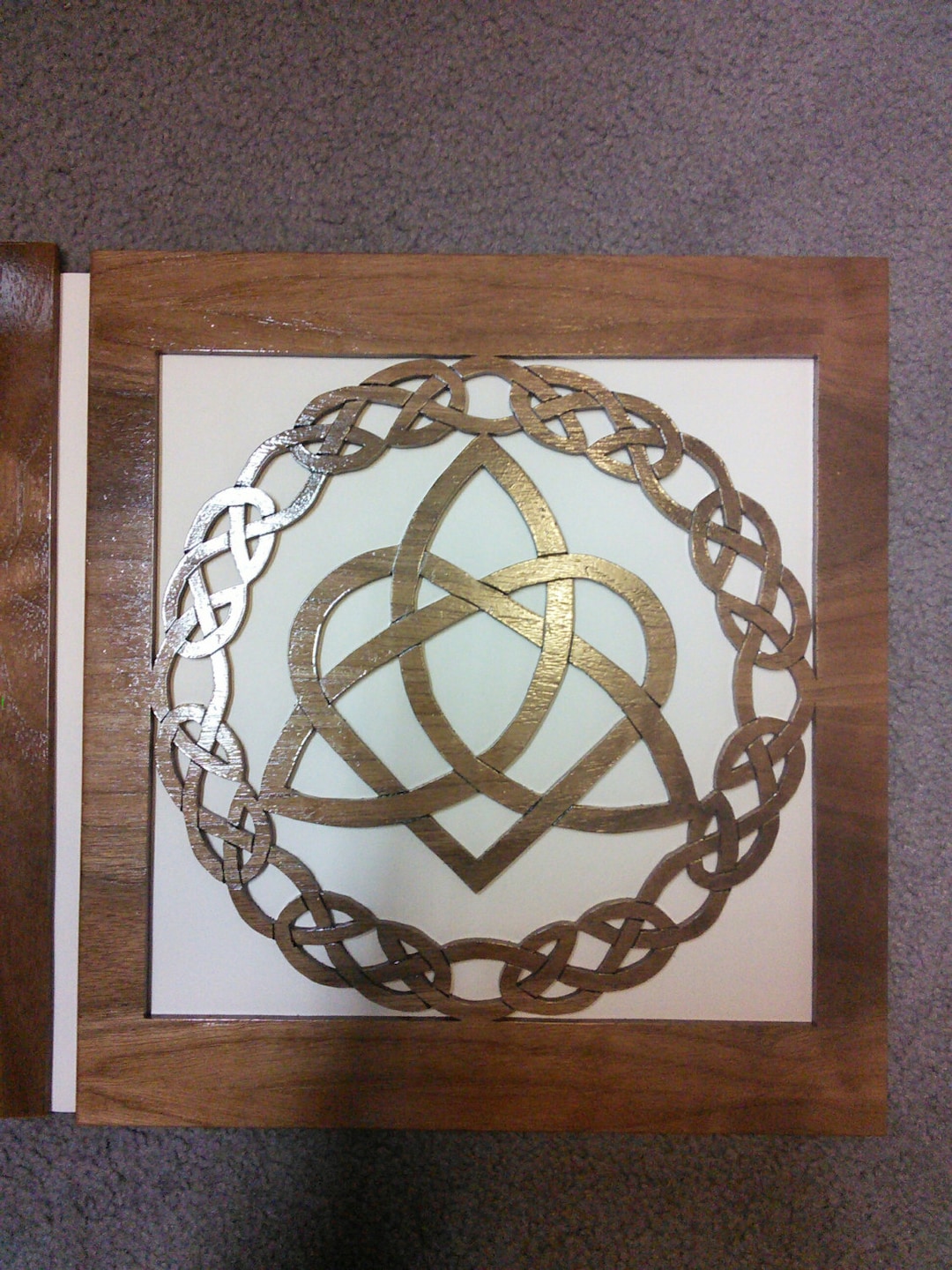 Celtic Trinity Knot With Heart - Etsy